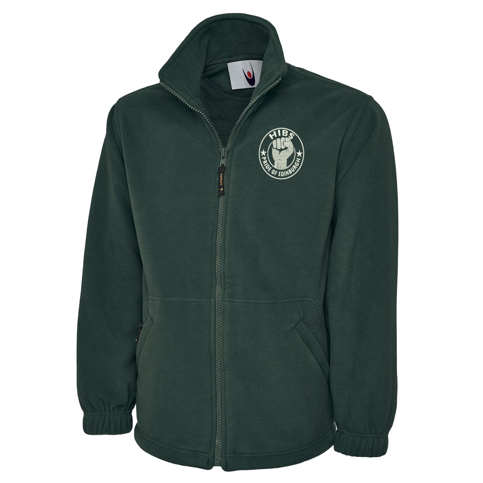 Hibs Pride of Edinburgh Fleece Jacket | Shop Hibees Fleeces – Paddywear