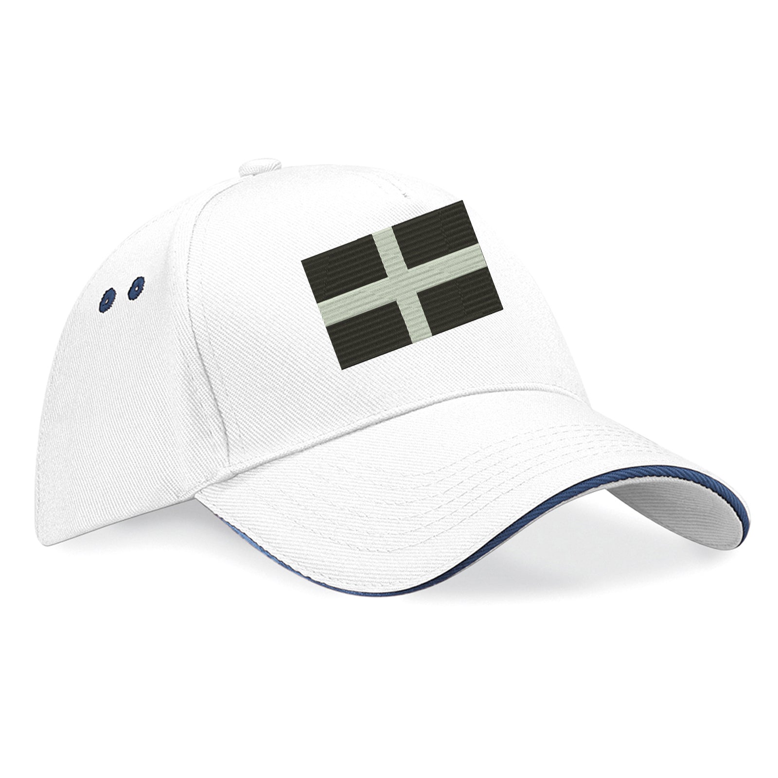 Saint Piran’s Flag Cornwall Baseball Cap | Shop Vintage Hats – Paddywear