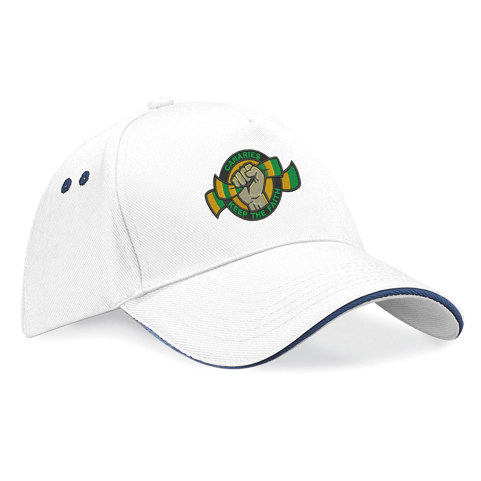Canaries Keep The Faith Baseball Cap | Shop Football Hats For Sale ...