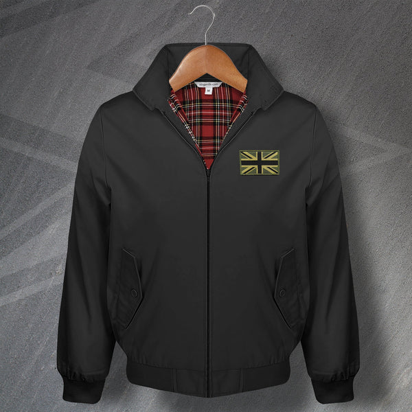 British Army Tactical Recognition Flash Union Jack Harrington Jacket ...