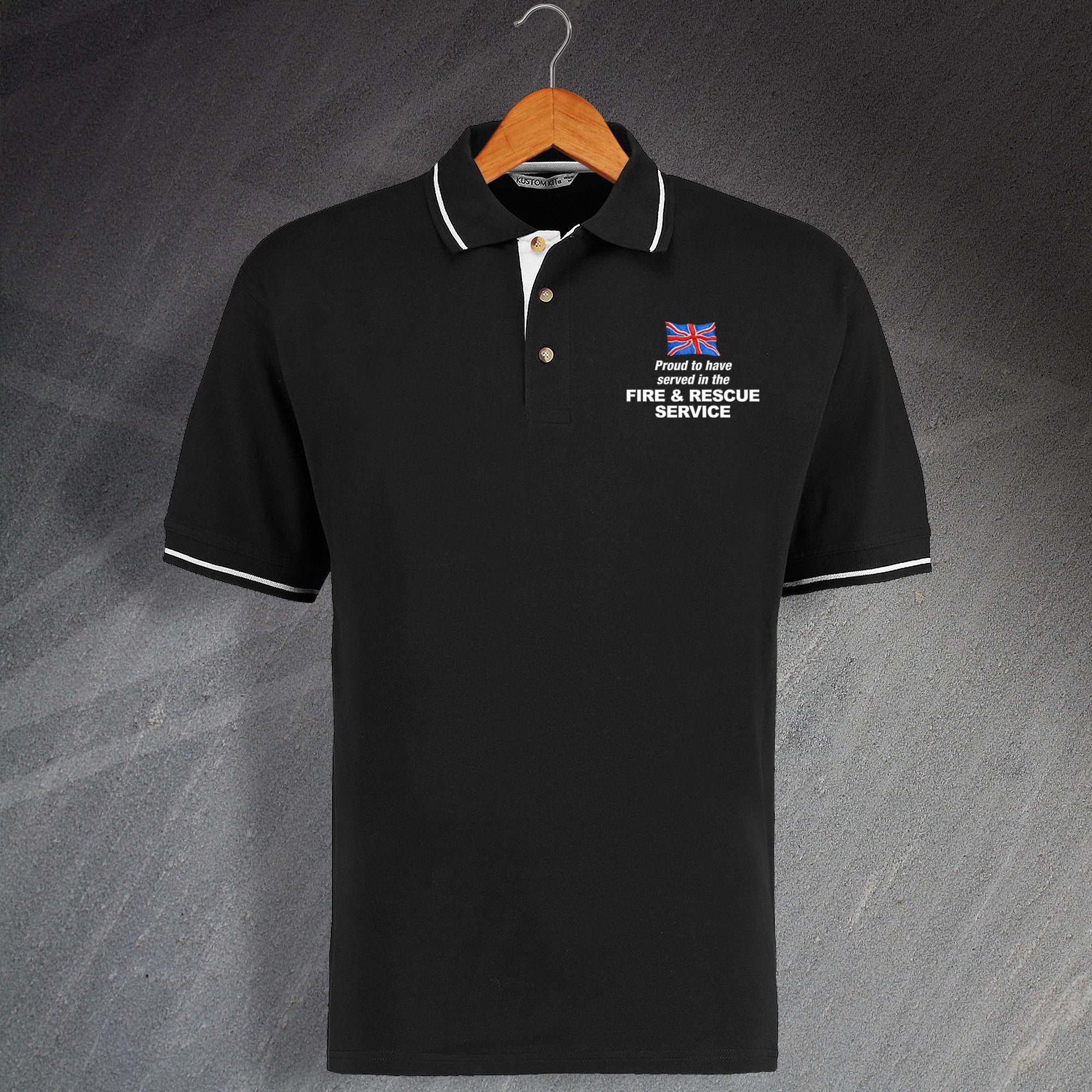 Fire and Rescue Service Polo Shirt | Firefighter Polo Shirts for Sale ...
