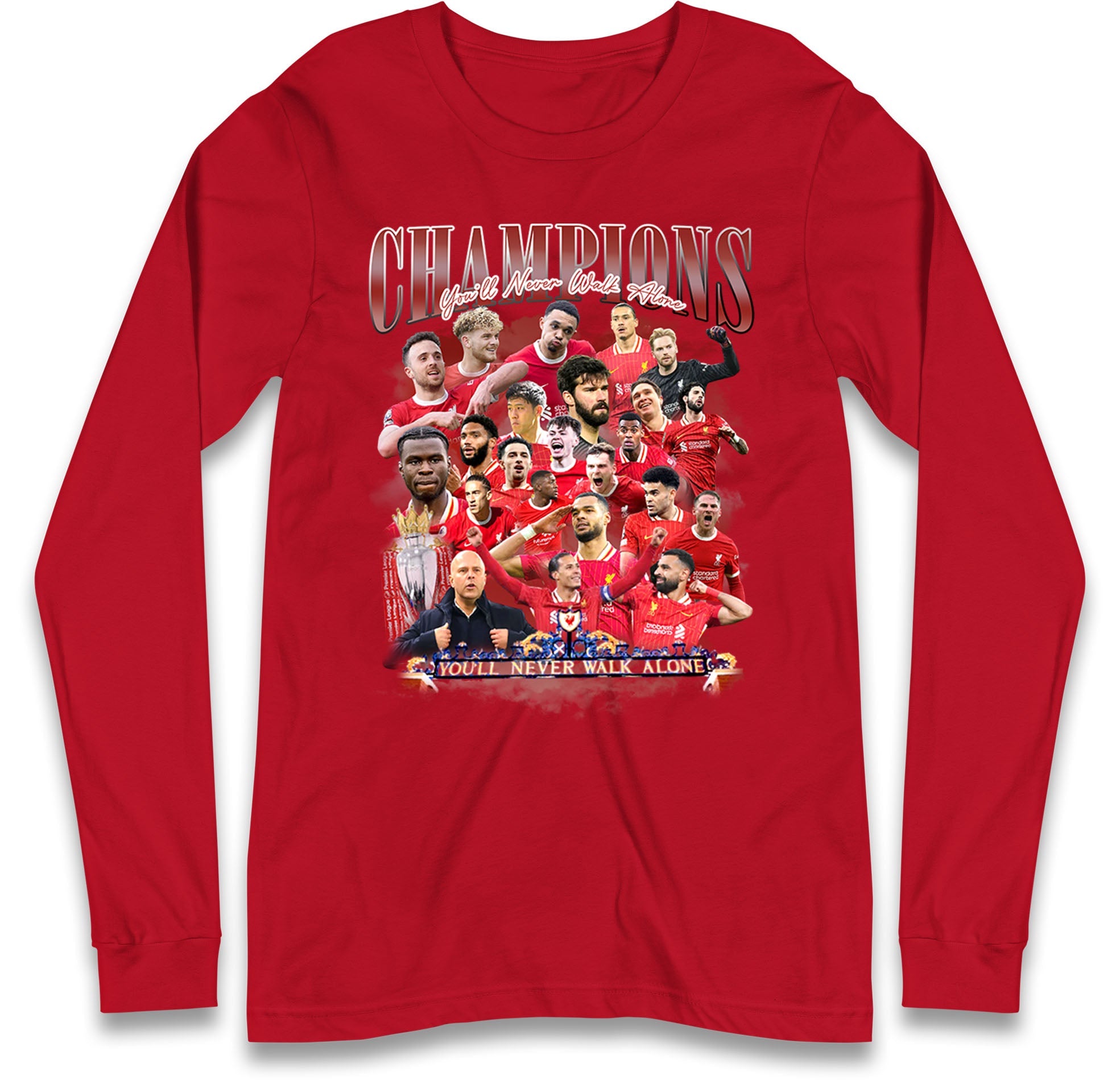 Liverpool Champions Shirt 2025 | Shop for Premier League Winners Tops ...