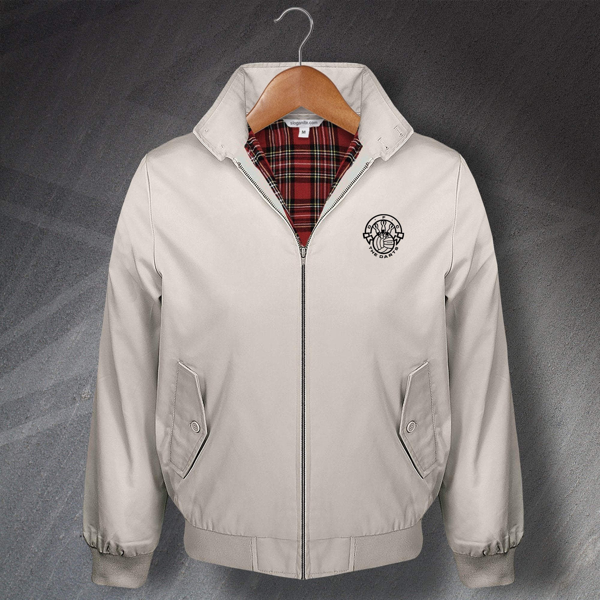 Dartford Football Harrington Jacket | Retro Dartford Clothing for Sale ...