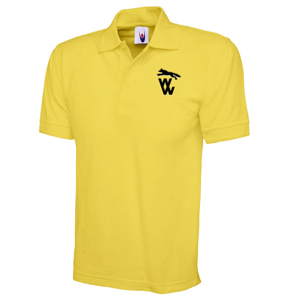 Retro Wolves 1970 Embroidered Classic Polo Shirt – Paddywear