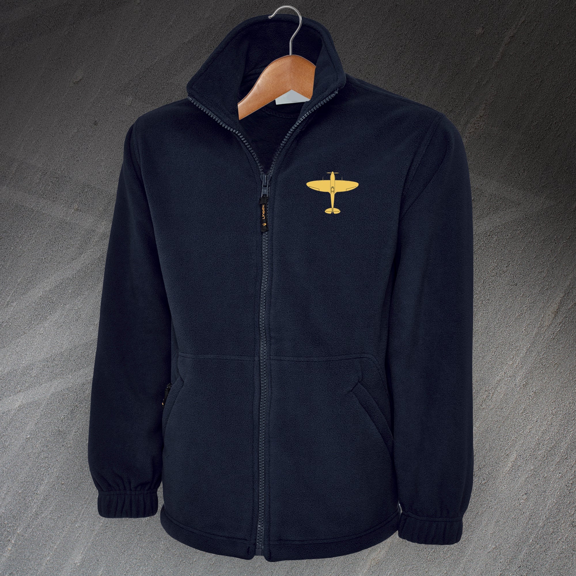 Supermarine Spitfire Fleece | Embroidered Aircraft Fleeces for Sale ...